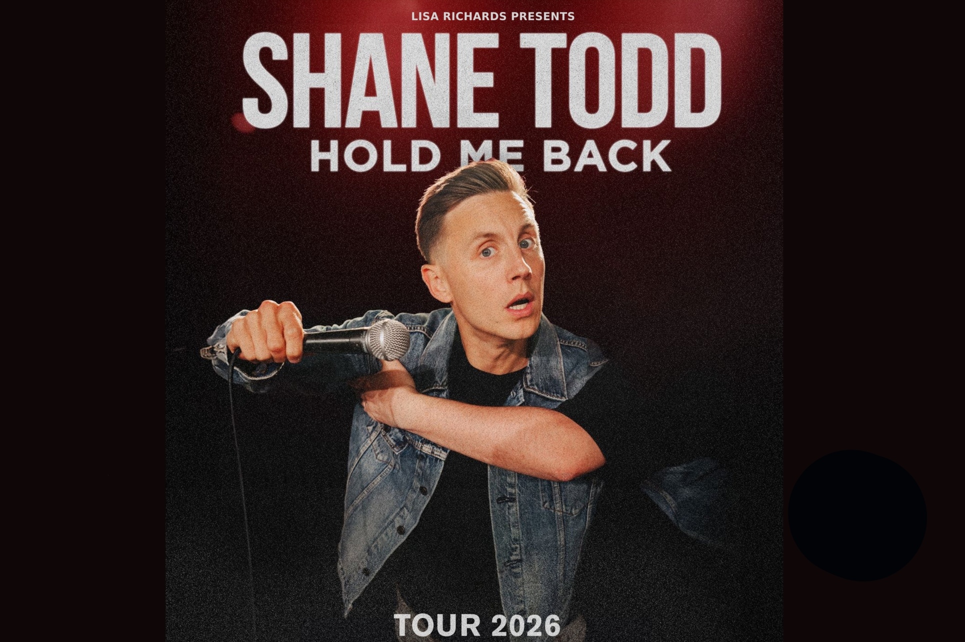 Shane Todd: Hold Me Back | Hawk's Well Theatre